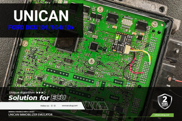 UNICAN v1.13 - Ford Transit Immobilizer Emulator - ECUBUG